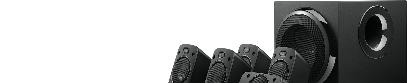 Haut-parleurs son surround Logitech, systèmes audio avec caissons de ...